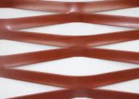 China Skidproof Aluminium Expanded Metal Mesh Sheet 10mm Thickness For Wall Covering for sale
