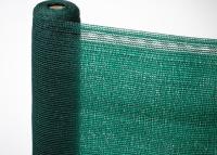 China Knitted Greenhouse Shade Netting / Sun Protection Green Net 95% UV resistant for sale