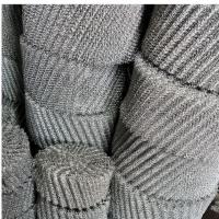 China 316 Knitted Stainless Steel Wire Mesh 2.5mm Thickness 500mm Width For Filtering for sale