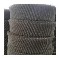 China 316 Knitted Stainless Steel Wire Mesh 2.5mm Thickness 500mm Width For Filtering for sale