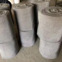 China 316 Knitted Stainless Steel Wire Mesh 2.5mm Thickness 500mm Width For Filtering for sale
