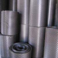 China Aluminium 0.2m Width Expanding Wire Mesh Small Hole Size Metal Grill for sale
