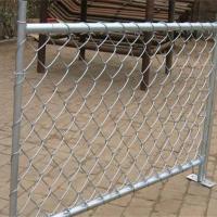 China Galvanized 1.8mm Pvc Chain Link Fence For Park for sale