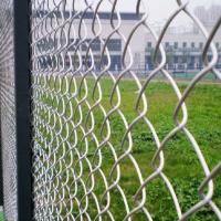 China Galvanized 1.8mm Pvc Chain Link Fence For Park for sale