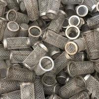 China 60-120 Mesh Ss Wire Mesh Filter Strainer Cap For Industrial Filtering for sale