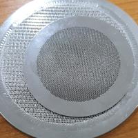 China Sus316l 10 Micron Sintered Porous Disc Filter 2.0mm Thickness Dia 90mm for sale
