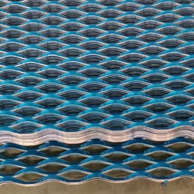 China 5052 Facade Expanded Aluminium Mesh Customized for sale