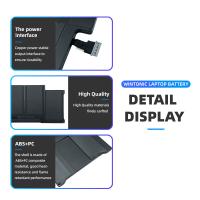 China Laptop Battery A1496 for Apple Macbook Air 13.3 7.3v 50wh Replacement for A1369 A1377 A1405 A1466 A1496 Laptop for sale