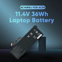 China Li-polymer Laptop Battery Replacement AC14B18J Notebook for Acer Aspire Chromebook E3-111 E3-112 E3-112M ES1-511 R3-131T R5-471T for sale