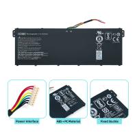 China New 15.2V 48Wh AC14B8K  Lithium Battery for Laptop Replacement AC14B8K AC14B18J for Acer Aspires E3-111 E3-112 E3-112M ES1-511 for sale