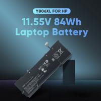 China YB06XL for HP Spectre X360 Battery 15-CH 000NO 005UR 030NZ 001NO 84Wh 11.55V Laptop Li-ion Battery HSTNN-DB8H DB8V YB06084XL for sale