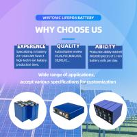 China Deep Cycle Lifepo4 Battery 3.2v 100ah Prismatic Lifepo Battery Cell Long Life Stable Output Wide Application for sale