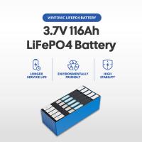 China 3.7V 116Ah LFP Prismatic Cell LiFePO4 Battery Forklift Ups Energy Storage System for sale