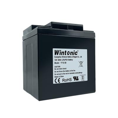 China 30ah Lifepo4 Battery Pack Li-ion 12v Solar Lithium-ion Battery Deep Cycle for Boat Marine Golf Trolley Car Starting Cranking 36 for sale