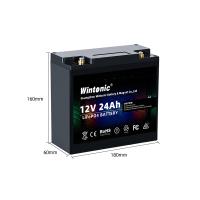China Lifepo4 Battery 12v Lithium Golf Cart Battery Deep Cycle for Marine Boats and Yachts Li Ion Battery Pack for sale