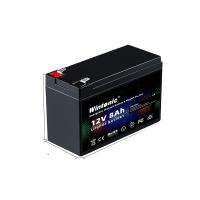 China Deep Cycle Lead Acid Replacement Waterproof Energy Storage UPS 12v 8Ah 7AH  Lifepo4 Lithium Ion Batteries Pack with BMS for sale