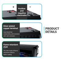 China 12.8V 400Ah LiFePO4 Deep Cycle Battery  Pack for sale