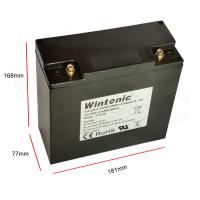 China Deep Cycle 12V 20ah Lifepo4 Battery Cell Pack 24Ah for Energy Solar Cell Battery Lithium Ion Emergency  Storage Battery for sale