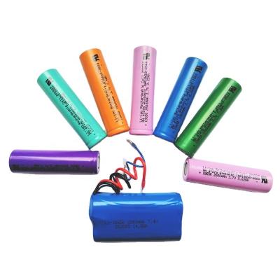 China 18650 Rechargeable Battery Cylindrical Li-ion Cell  High Energy Density for sale