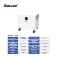 China Wheeled Energy Storage Battery Pack 25.6V 51.2V 100Ah 200Ah Lithium Battery Storage Lifepo4 BS Home Energy Storage System for sale