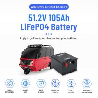 China 51.2V 105Ah Golf Cart  LFP Forklift Battery Pack Patrol Car Special Vehicle Battery for sale