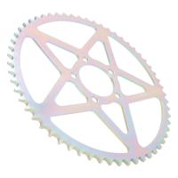 China Sur-Ron LightBee S/X Rear Sprocket in 500g Silver CNC Aluminum Alloy with Customized Logo for sale