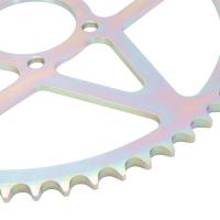 China Sur-Ron LightBee S/X Rear Sprocket in 500g Silver CNC Aluminum Alloy with Customized Logo for sale