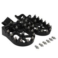 China Customized Logo Aluminum Alloy Non-Slip Studs Surron Foot Pegs for Sur-Ron Storm Bee for sale