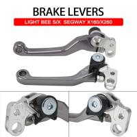 China Custom CNC Aluminum Alloy Brake Levers Ideal for Sur-Ron LightBee S/X Segway X160/X260 for sale