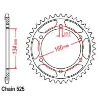 China 45 Steel/A3 Steel 7075 T6 Aluminum alloy Motorcycle Sprocket for Honda CBR600RR CBR600F for sale