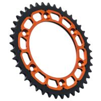 China 52 Teeth 45 Steel/A3 Steel 7075 Aluminum Alloy Custom Sprocket for KTM Duke 790 890 990 for sale