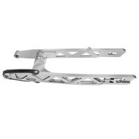 China Make Sample Custom CNC Aluminum Alloy Triangular Hollow Swing Arm for Yamaha Y15 LC135 for sale