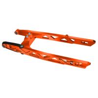 China Make Sample Custom CNC Aluminum Alloy Triangular Hollow Swing Arm for Yamaha Y15 LC135 for sale