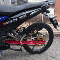 China Make Sample Custom CNC Aluminum Alloy Triangular Hollow Swing Arm for Yamaha Y15 LC135 for sale