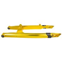 China Custom Blue Semi-CNC Aluminum Alloy Swing Arm for Yamaha Y15 Tailored to Your Needs for sale