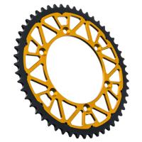 China 520 41-53T Ladle Aluminum Sprocket Motorcycle Custom for 450 630 SMR for sale