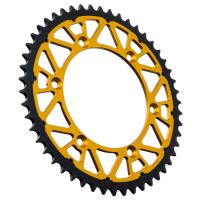 China 520 41-53T Ladle Aluminum Sprocket Motorcycle Custom for 450 630 SMR for sale