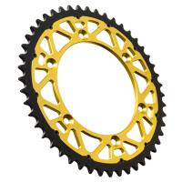 China 520 41-53T Ladle Aluminum Sprocket Motorcycle Custom for 450 630 SMR for sale