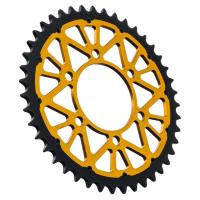 China Motorcycle Sprocket 520 38-46T Ladle Aluminum for Kawasaki EX500 ZX6R Ninja EN650 EX65 for sale