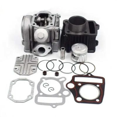 China Black/Natural Color Aluminum Alloy 52.4mm Motorcycle Cylinder C110 for Honda C 110 Custom for sale