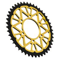 China Motorcycle Sprocket 520 38-46T Ladle Aluminum for Kawasaki EX500 ZX6R Ninja EN650 EX65 for sale