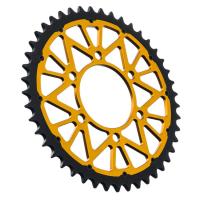 China Motorcycle Sprocket 520 38-46T Ladle Aluminum for Kawasaki EX500 ZX6R Ninja EN650 EX65 for sale