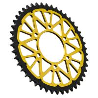 China Motorcycle Sprocket 520 38-46T Ladle Aluminum for Kawasaki EX500 ZX6R Ninja EN650 EX65 for sale