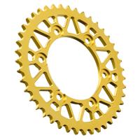 China Custom Design 525 41-50T CNC Aluminum Sprocket for Yamaha YZF R6 R7 MT10 MT07 Custom for sale