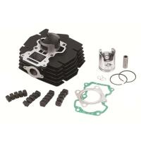 China 50mm Aluminum Motorcycle Cylinder Head Kit Improved Performance for Suzuki AX 100 for sale