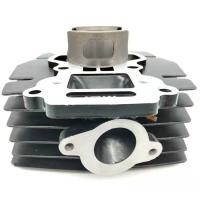 China 50mm Aluminum Motorcycle Cylinder Head Kit Improved Performance for Suzuki AX 100 for sale
