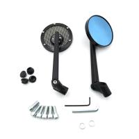 China Small Mirror and Convex Mirror for Motorcycle Aluminum Side Mirror Handle Bar for sale