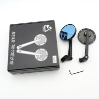 China Small Mirror and Convex Mirror for Motorcycle Aluminum Side Mirror Handle Bar for sale