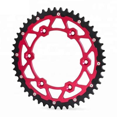 China Custom 47 Teeth CNC Racing Rear Sprocket for Honda CR500R Outstanding Durability for sale