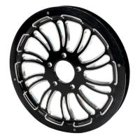 China Customizable Logo 1 Inch Modified Rear CNC Aluminum Motorcycle Belt Pulley for Harley Davidson for sale
